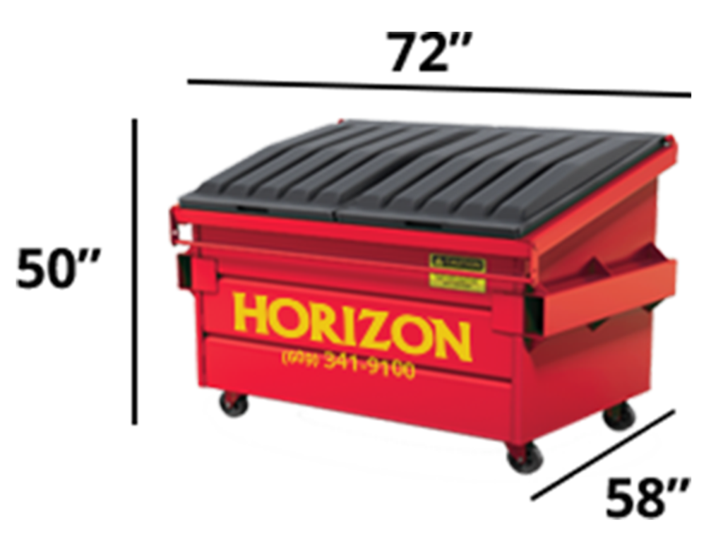 Front End Load Containers Trenton NJ - Horizon Disposal Services
